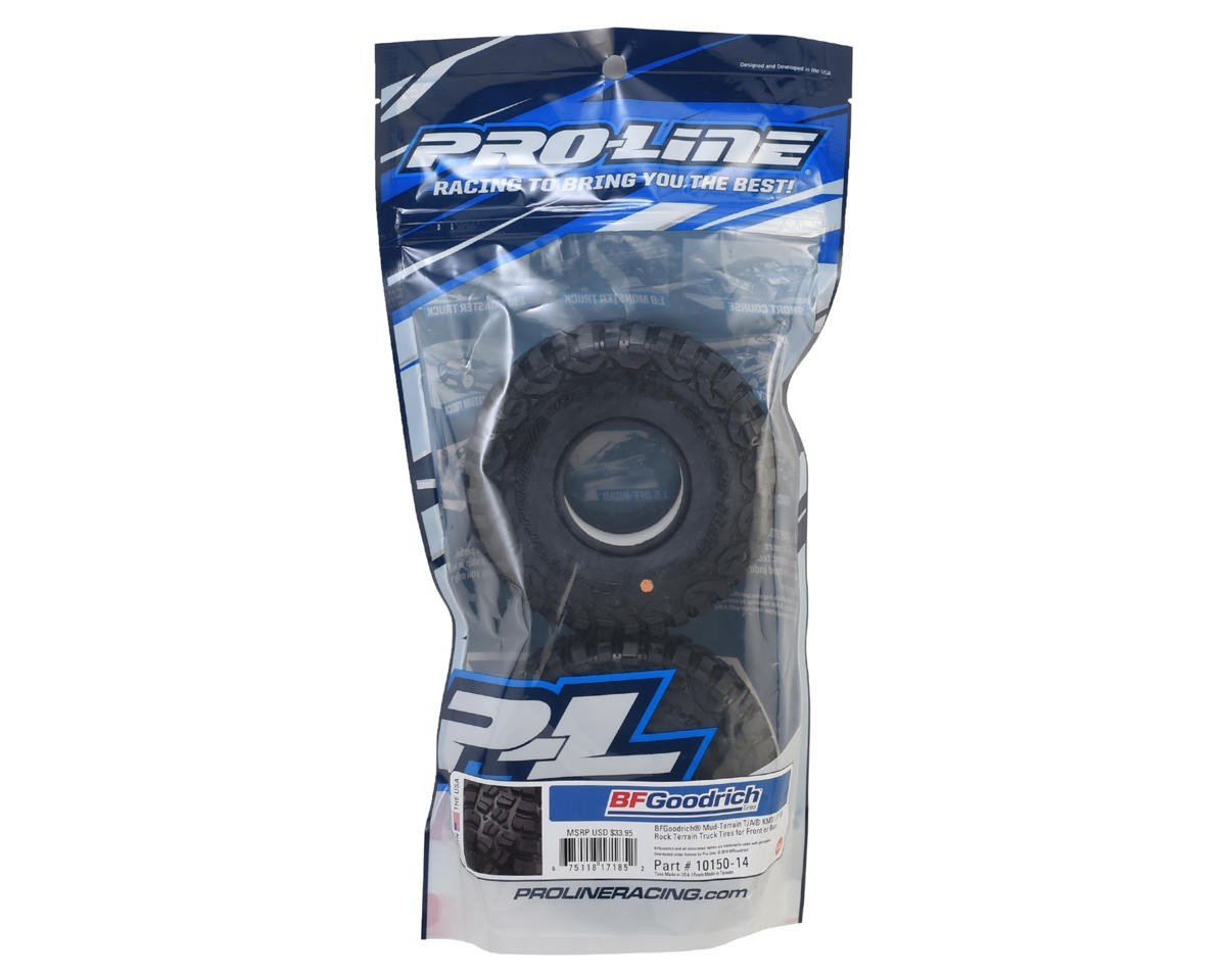 ProLine PRO1015014 1/10 BFG T/A KM3 G8 Front/Rear 1.9" Rock Crawling T ...