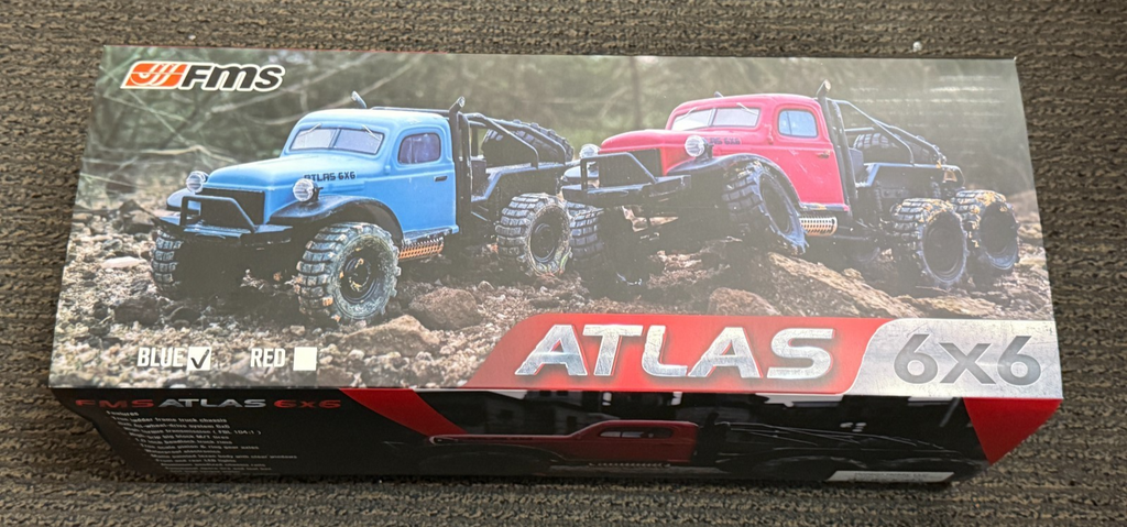Sealed in Box FMS 1/18 Atlas 6WD Brushed Crawler RTR Ready To Run FMMR ...