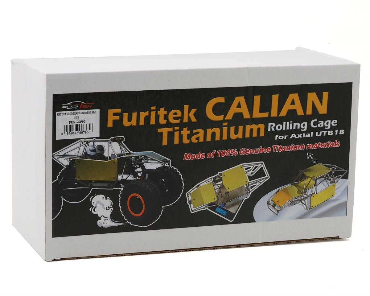 Furitek Calian Titanium Rolling Cage for Axial UTB18 FTK-FUR-2290 FRU2 ...