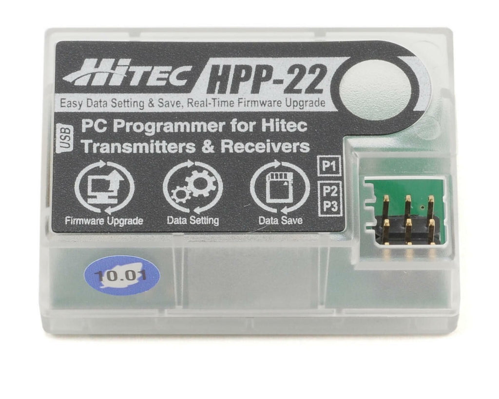 Hitec HPP-22 PC Interface RC Transmitter / Receiver Programmer HRC4447 – Big Sky Hobby
