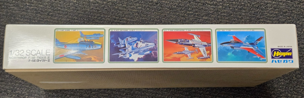Hasegawa Nortrop F-5E F5E Tiger II 1:32 Scale Plastic Model Kit – Big ...