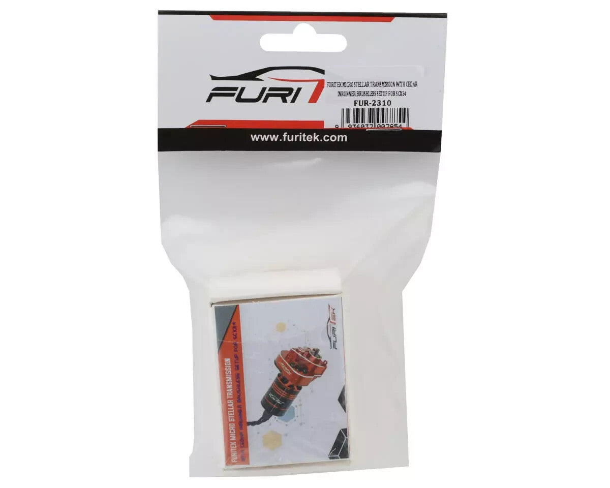 Furitek Micro Stellar Transmission Cedar Brushless Inrunner Motor SCX2 ...