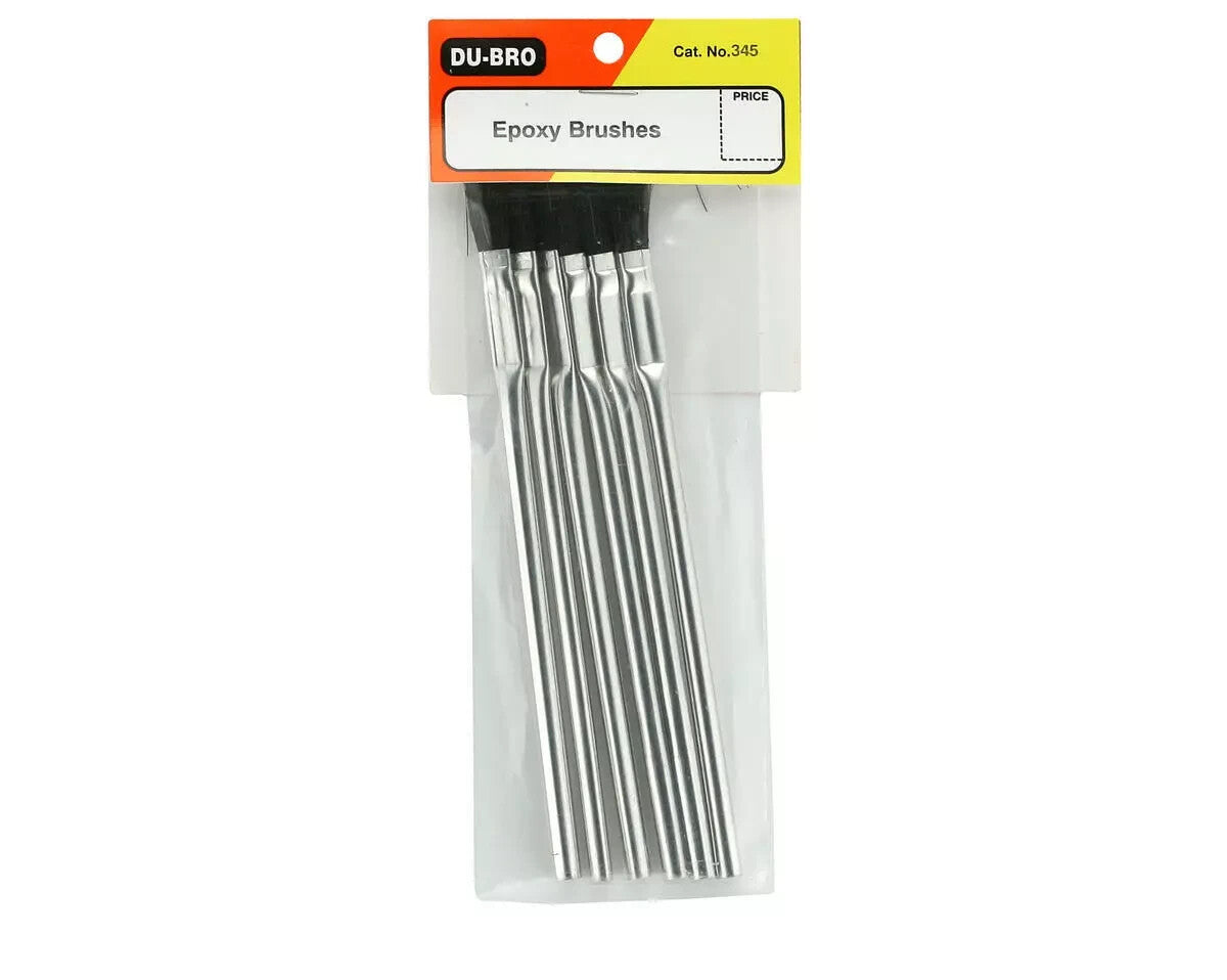 DuBro RC Remote Control Model Airplane Zpoxy Epoxy Brushes (6) DUB345 ...